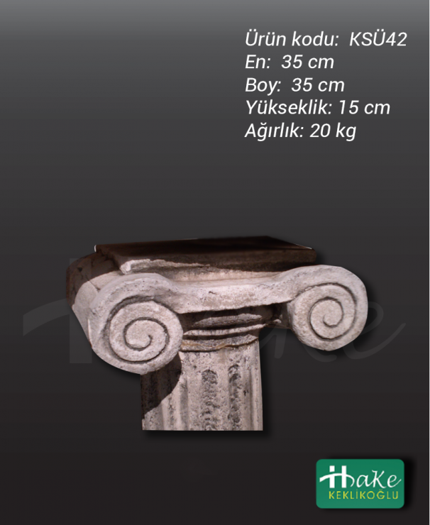 42-sutun-basligi – Bahçe Heykelleri ve Bahçe Süsleri